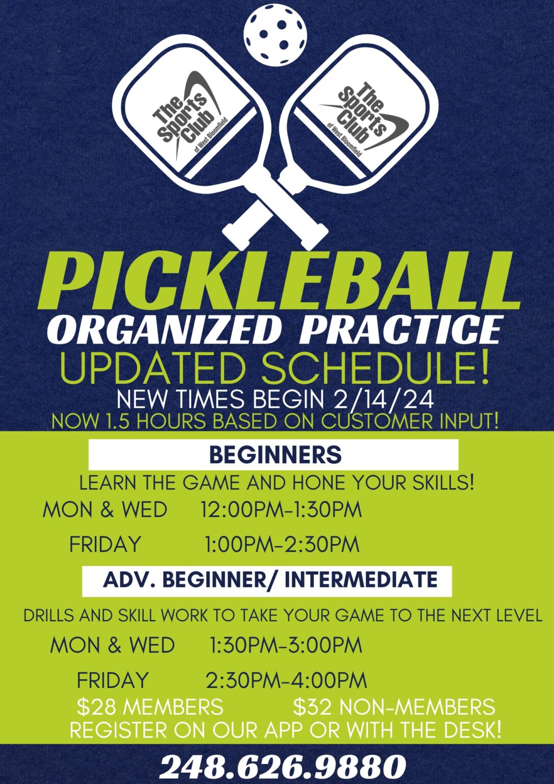 Pickleball - The Sports Club of West Bloomfield